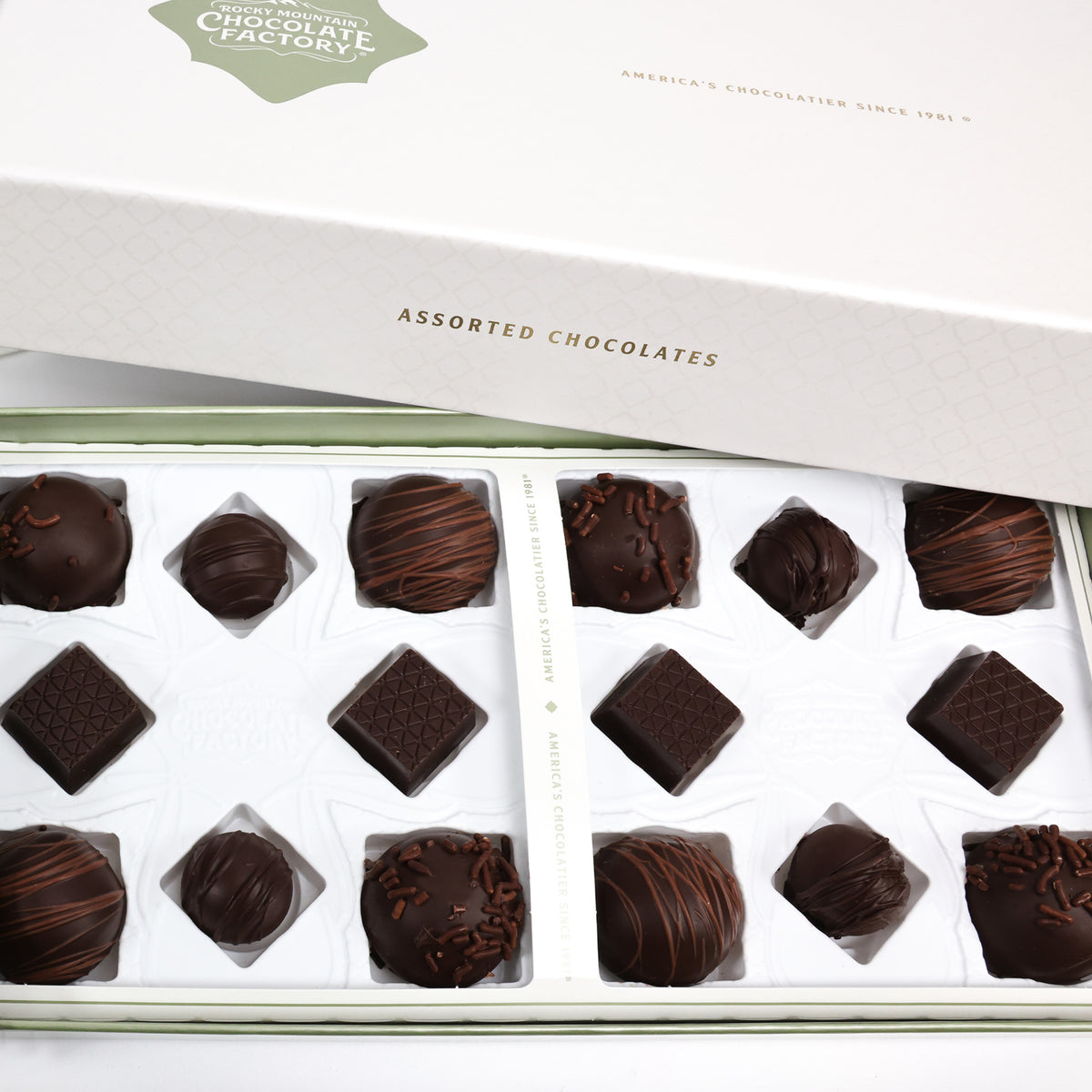 Pure Noir | Dark Chocolate Boxed Assortment | Rocky Mountain Chocolate ...